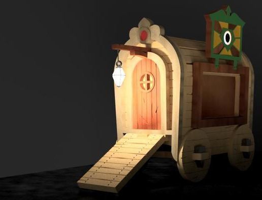 🎲 Gipsy Wagon 28 mm (Darkest Dungeon tribute) for 3D printing・Free STL ...