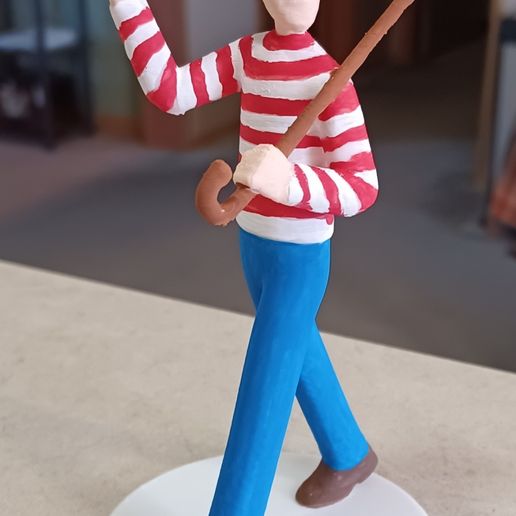 👦 Where's Waldo Figure・ STL File for 3D printing・Cults