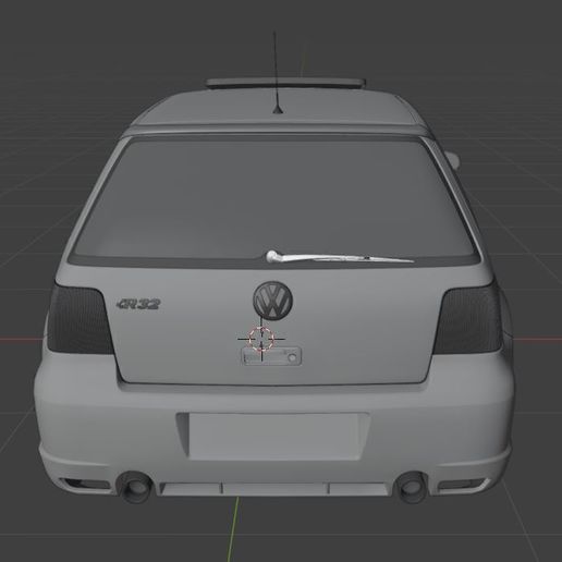🏌️ GOLF IV - VW GOLF 4・ STL File for 3D printing・Cults