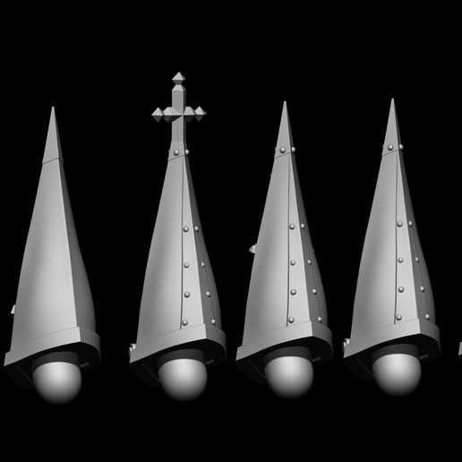 🎲 Trench Capirote・ 3D File for 3D printing・Cults