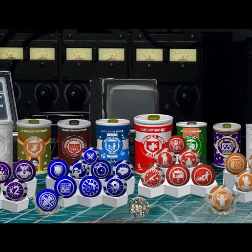 🤙 COD BO6 GOBBLEGUMS+PERKS FULL BUNDLE (37GOB/S+10PERKS)・ 3D File for ...