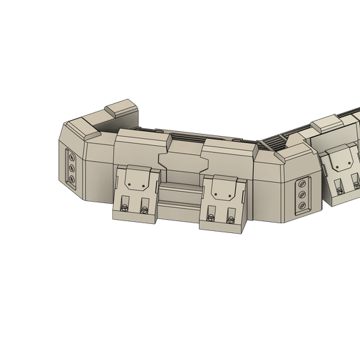 🏰 Legion Castle Stronghold + Walls・ STL File for 3D printing・Cults
