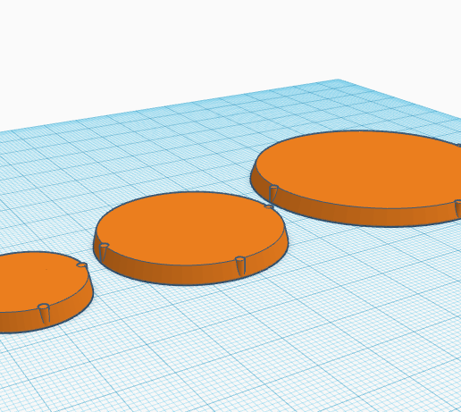♾️ Bases for Infinity the Game・ STL File for ・Cults