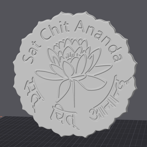 STL file Sat Chit Ananda 🖼 ・3D printer model to download・Cults
