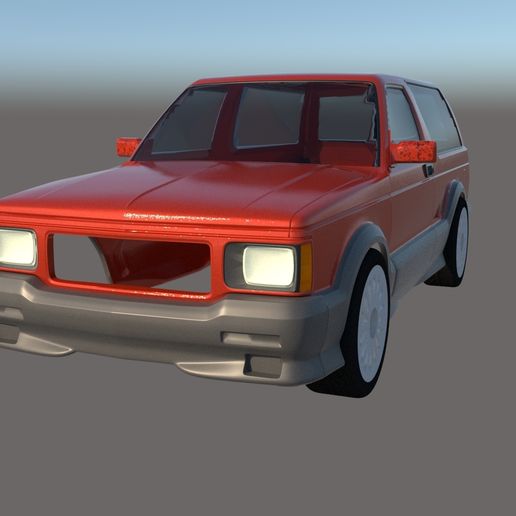 🚗 GMC Typhoon 1993 Body 1/10・ STL File for 3D printing・Cults