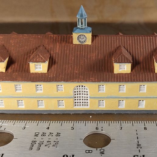 🏠 German barracks - 4 models for 2-4mm wg and t-scale trains・ 3D File ...