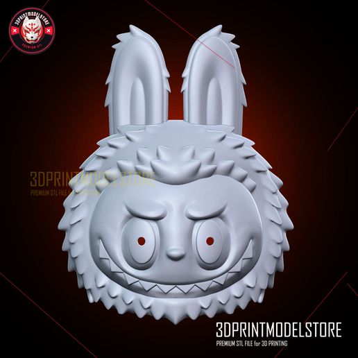 👹 Labubu The Monster - Anime, Game, Cosplay Mask, Props - Free STL ...