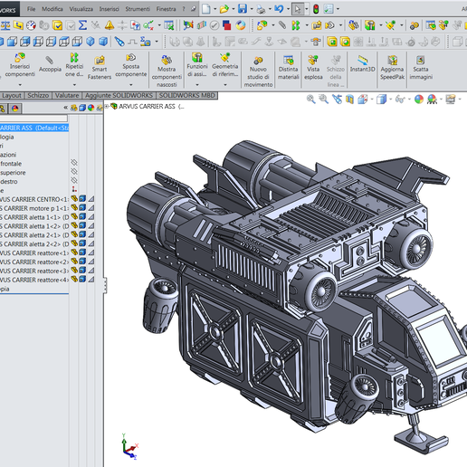 space carrier space force