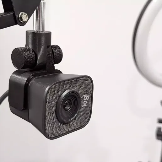 📷 Logitech Streamcam Mount with Joint (Remix)・Free 3D File for ・Cults