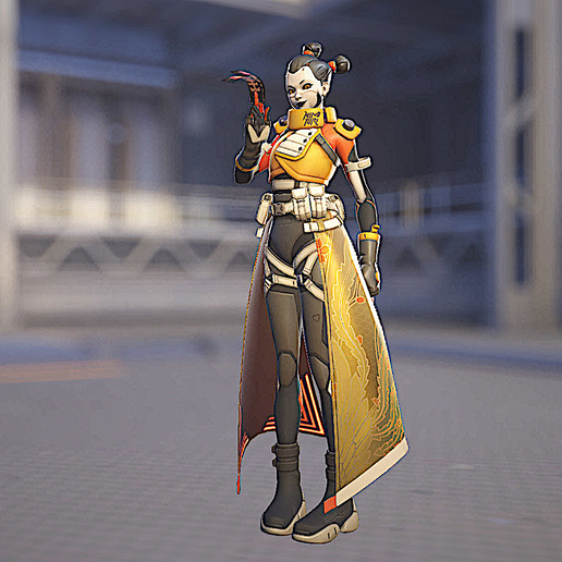 STL file Overwatch | Hinotori Kiriko's kunai・3D printable model to download・Cults