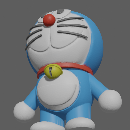 STL file Simply Doraemon 🐱 ・3D printer model to download・Cults