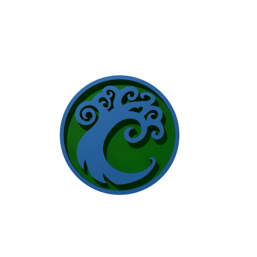 🎨 MTG Guild & Color symbols・Free STL File for 3D printing・Cults