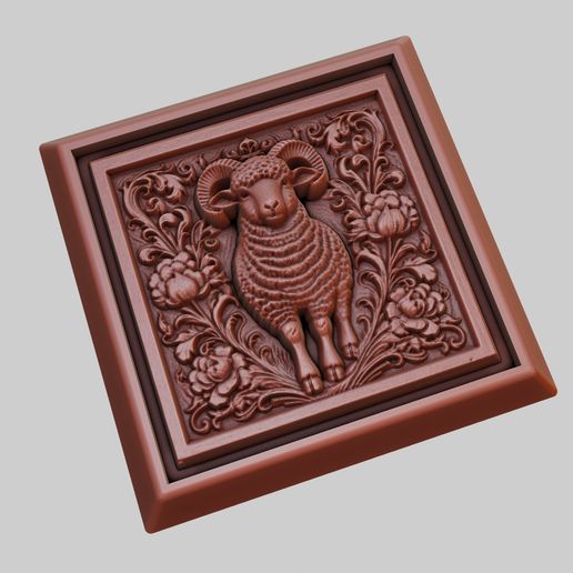 3D file Lamb Animal 3D Model for CNC Router Laser & 3D Printer 🖨️ ・3D ...