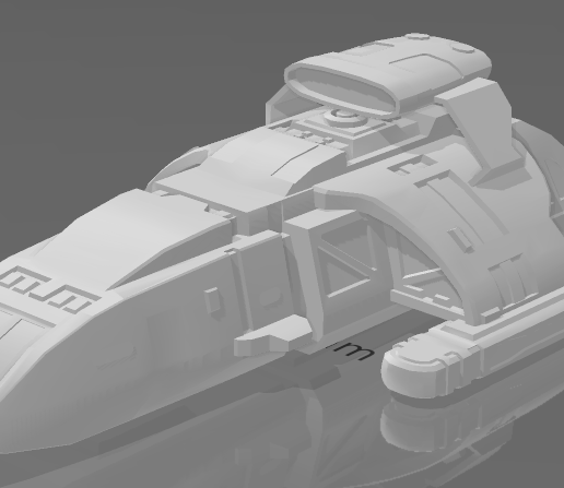 🖖 STO - Federation - Danube-class Runabout・Free STL File for 3D ...