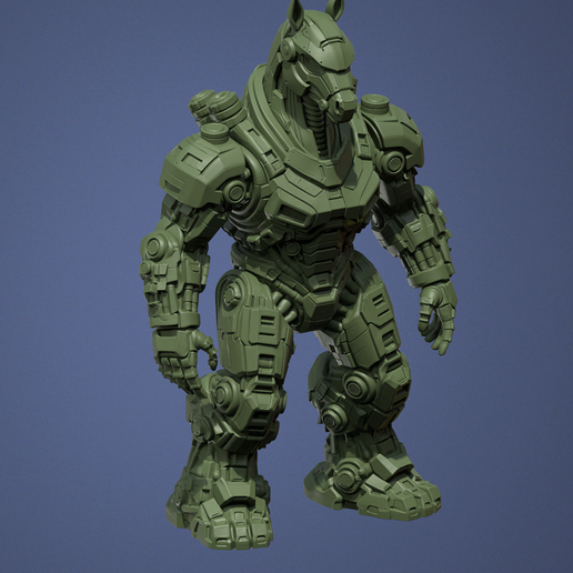 🐎 ROBOTIC HORSE MECH - 2026・ STL File for 3D printing・Cults