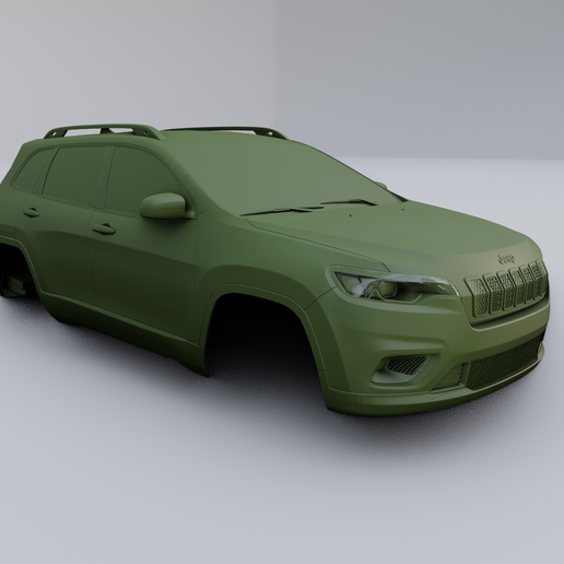 Archivo STL Jeep Cherokee 2020 🇺🇸 (OBJ)・Modelo para descargar y ...