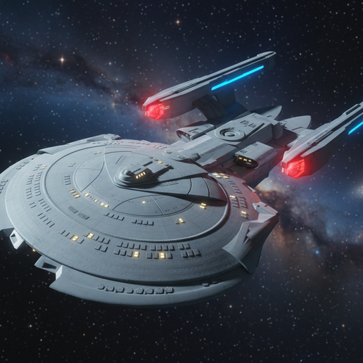 ⭐ Terran Obliterator - star trek mirror universe star ship・ STL File ...