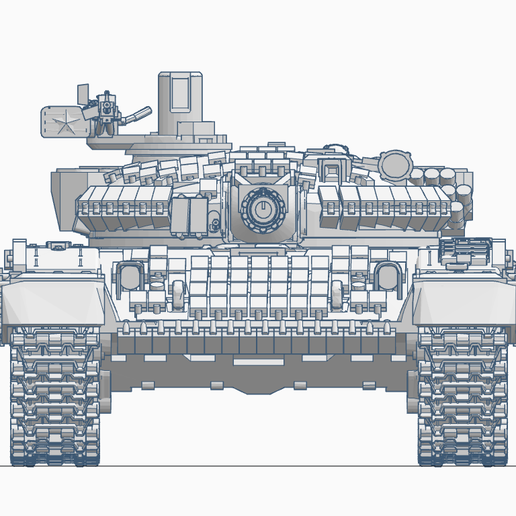 STL file T-72/T-72AV TURMS-T 🪖 ・3D printing design to download・Cults