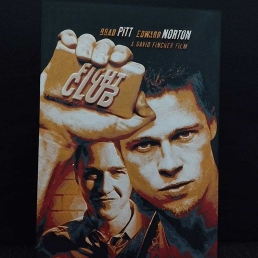 🎦 Hueforge - Fight Club - Multicolor Model for 3D Printing・Free STL ...