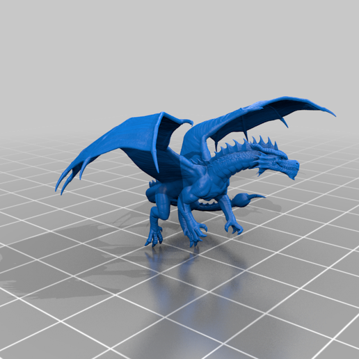 🐉 Pseudodragon・Free STL File for 3D printing・Cults
