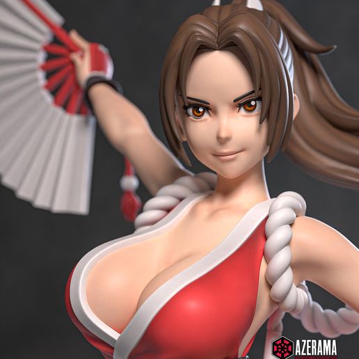 👾 Mai Shiranui STL Ready for 3D Printing・ 3D File for 3D printing・Cults