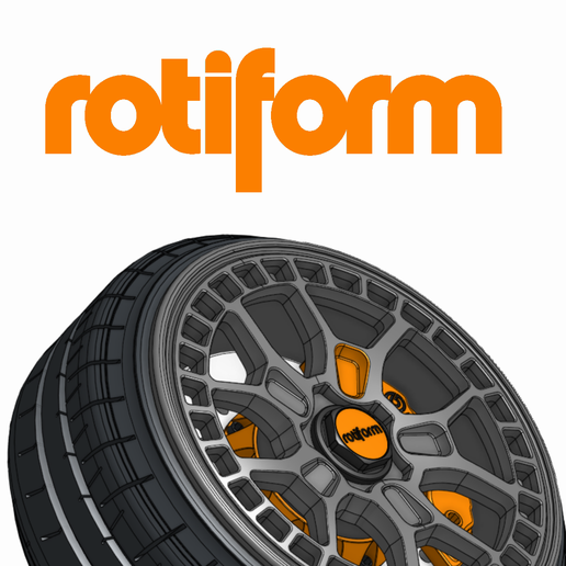 🚶 1/18 ROTIFORM ZMOWHEEL - LIBERTY WALK / PORSCHE / VW / RACING / RIM ...
