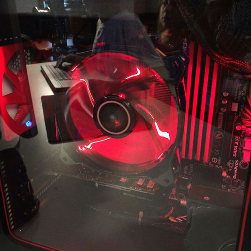 🖥️ 120mm lepa cpu fan duct・Free 3D File for ・Cults