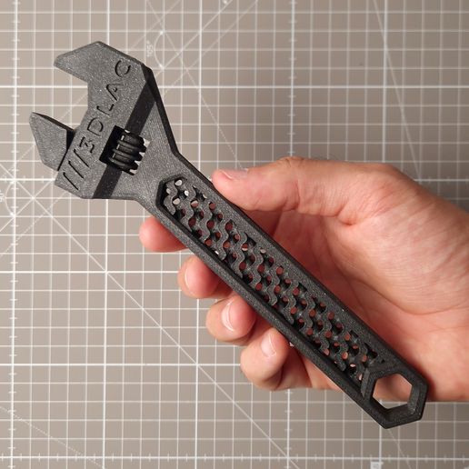 🔧 Wrench - 3D printable tool・Free STL File for 3D printing・Cults