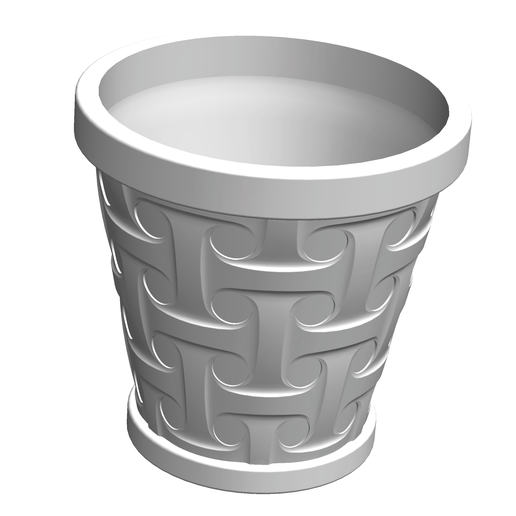 STL file Unique pot 🪴 (OBJ, DXF, and STEP)・3D print design to download ...