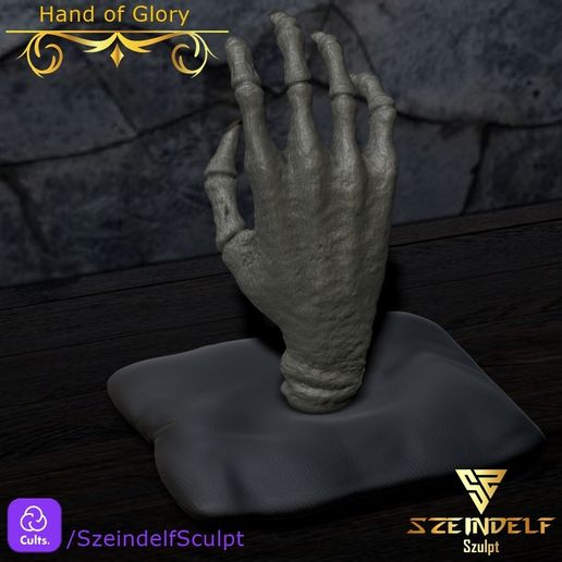 Hand of Glory - Harry Potter・ 3D File for 3D printing・Cults