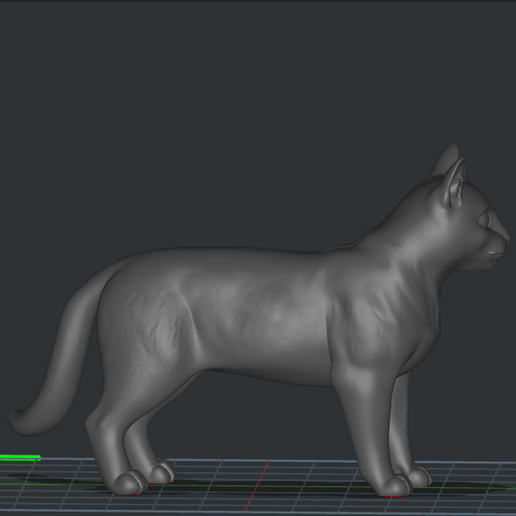 🐱 Standing Cat model 3D・ STL File for 3D printing・Cults