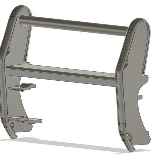 👑 Crown Victoria Setina PB400 Push Bar Scale Model・ STL File for ・Cults