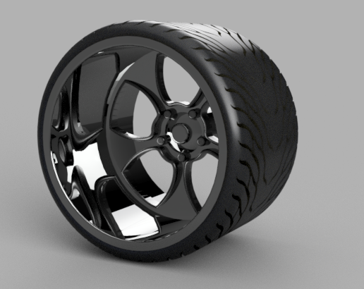 🛞 American Racing WHEELS GASSER・ STL File for 3D printing・Cults