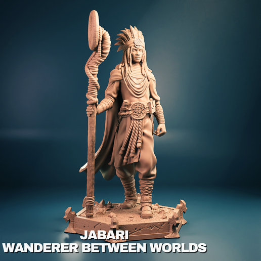 3D file Jabari Wanderer Between Worlds 🎲 ・3D printable model to ...