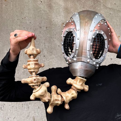 🪖 Sandman helmet ARTICULATED The Helmet of Dreams Dream's Helm・ 3D File ...