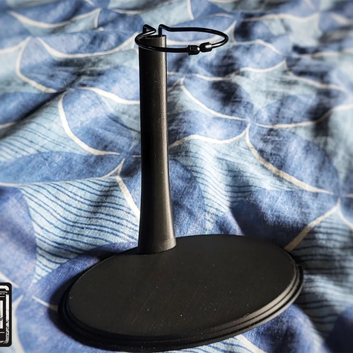 🦸 Simple 1/6 Scale Figure Stand・Free STL File for 3D printing・Cults