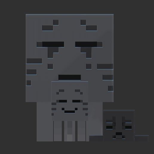 😭 Ghast happy, dried and crying・Free 3D File for 3D printing・Cults