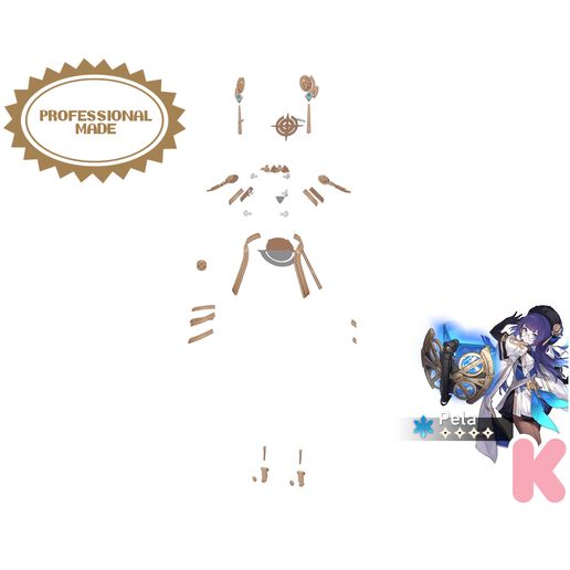 ⭐ Honkai: Star Rail - Pela Accessory - Digital 3D Model Files - Honkai ...