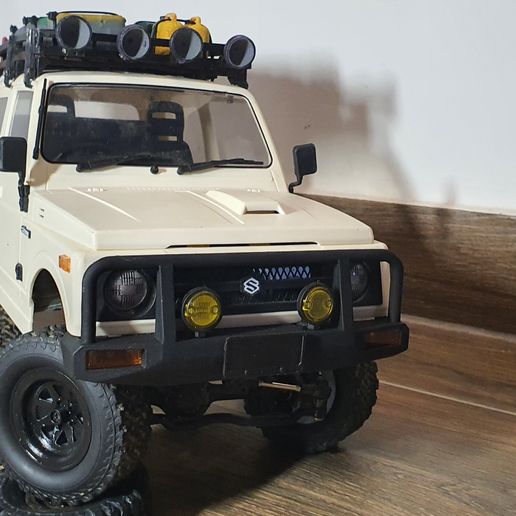 🚁 WPL C74 Jimny Bullbar・ STL File for 3D printing・Cults