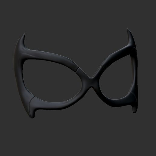 🕷️ BLACKCAT MASK・Archivo STL para Impresión 3D・Cults