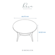 ☕ IKEA INSPIRED JAKOBSFORS Coffee Table, Miniature Coffee Table ...