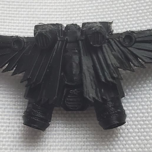 🐦 Crow Jet Pack・Free OBJ File for 3D printing・Cults