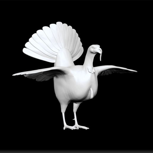 🦃 realistic turkey 3d model・ STL File for 3D printing・Cults
