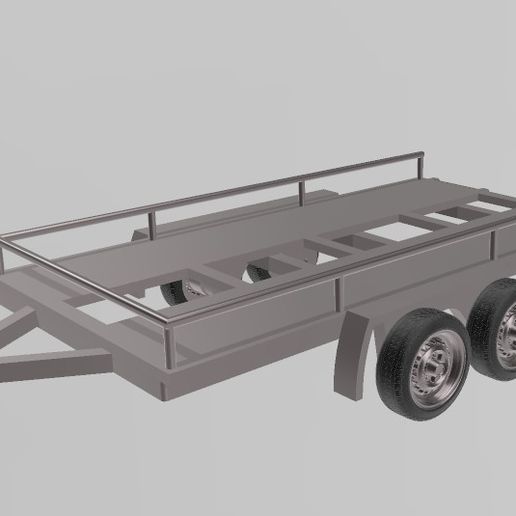 STL file STL TRAILER 🚐 ・Template to download and 3D print・Cults