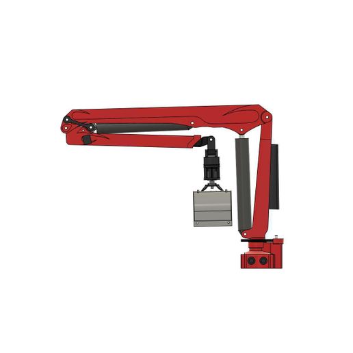 🏗️ RC loader crane Palfinger Epsilon S in 1:14・ STL File for 3D ...