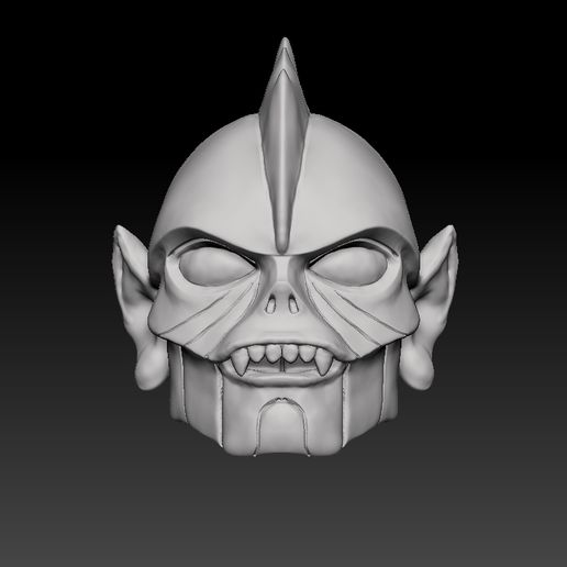 🎨 Hordak filmation head 1・ OBJ File for ・Cults