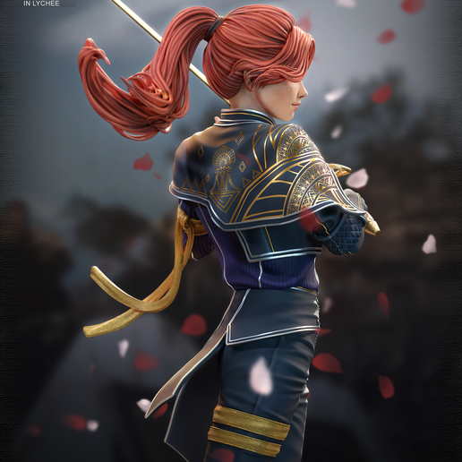 ♀️ Maelle - Expedition 33 Game Figure for 3D Printing・ 3D File for 3D ...