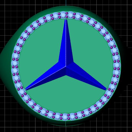 💍 Benz Ring・ 3D File for ・Cults