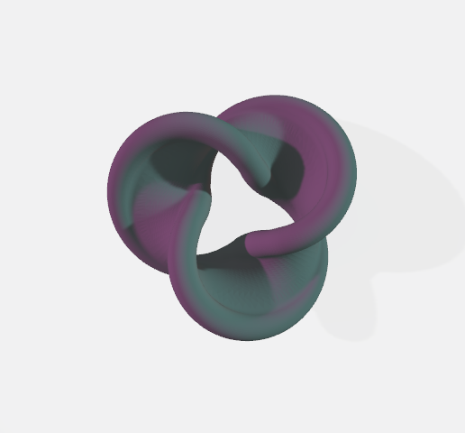 STL file Trefoil with Mobius strip 🪢 ・3D printable model to download・Cults