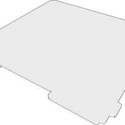 3D printing PCB Heatbed MK2a Plate (4 hole mounting) (DXF)・Cults